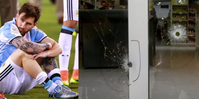 Messi menacé par un gang argentin lors d'une fusillade